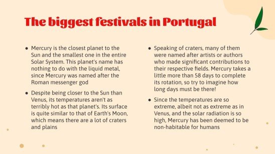 Portuguese Festivals and Traditions | Google Slides & PPT