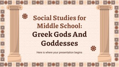 Free Greek-themed Google Slides and PowerPoint templates