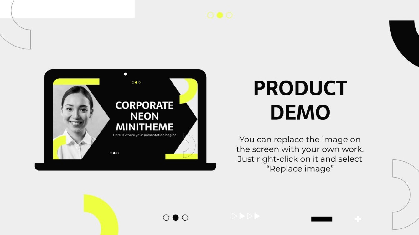 Corporate Neon Minitheme | Google Slides & PPT