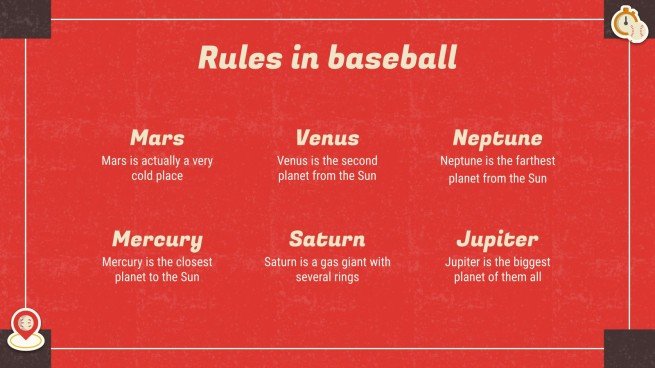 Learn more about Baseball | Google Slides and PowerPoint