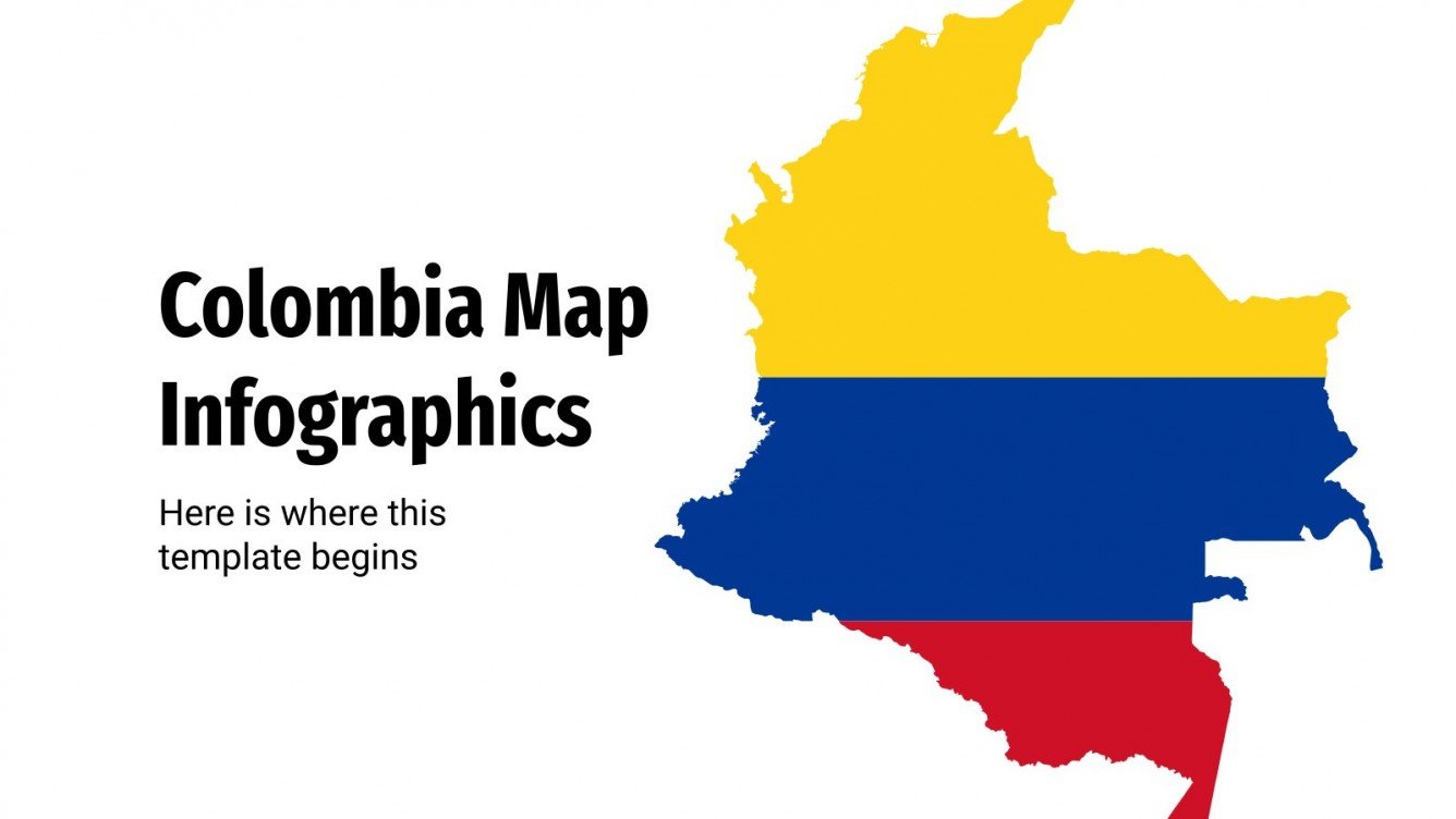 Colombia Map Infographics | Google Slides & PowerPoint theme