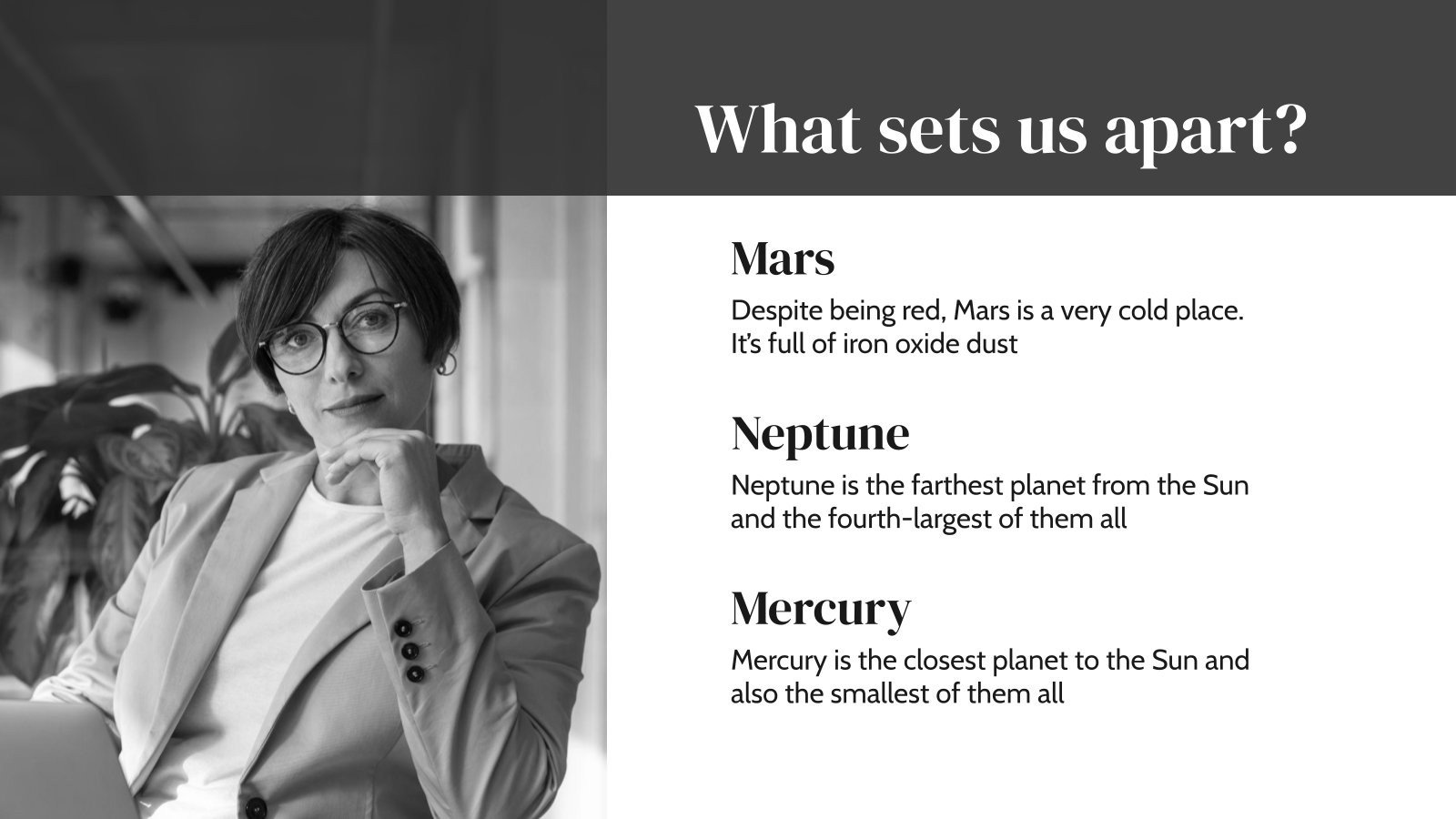 Executive Design MK Plan | Google Slides & PowerPoint