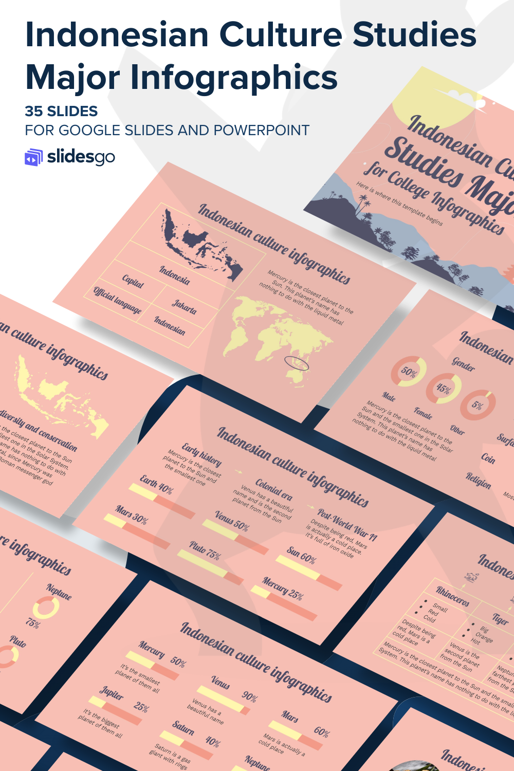 Indonesian Culture Studies Major for College Infographics