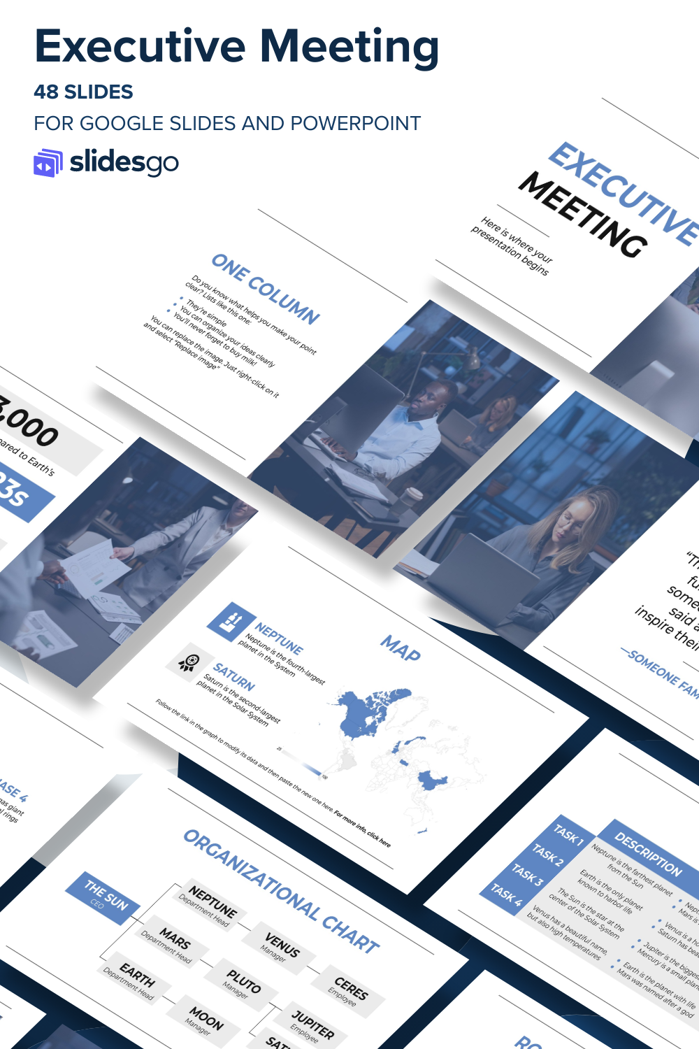 Executive Meeting | Google Slides & PowerPoint