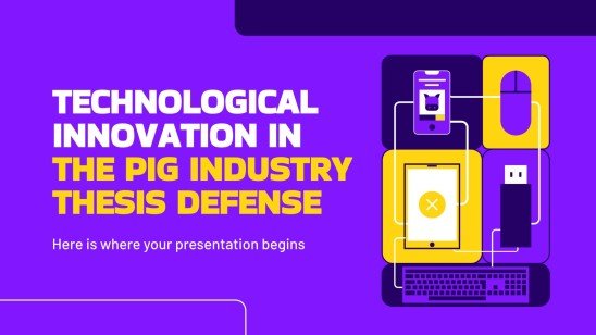 Technological Innovation in the Pig Industry Thesis Defense