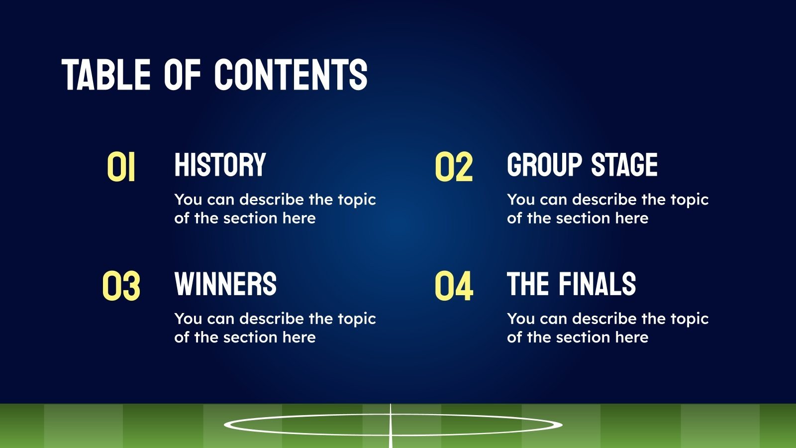 Football Global Cup | Google Slides & PowerPoint template