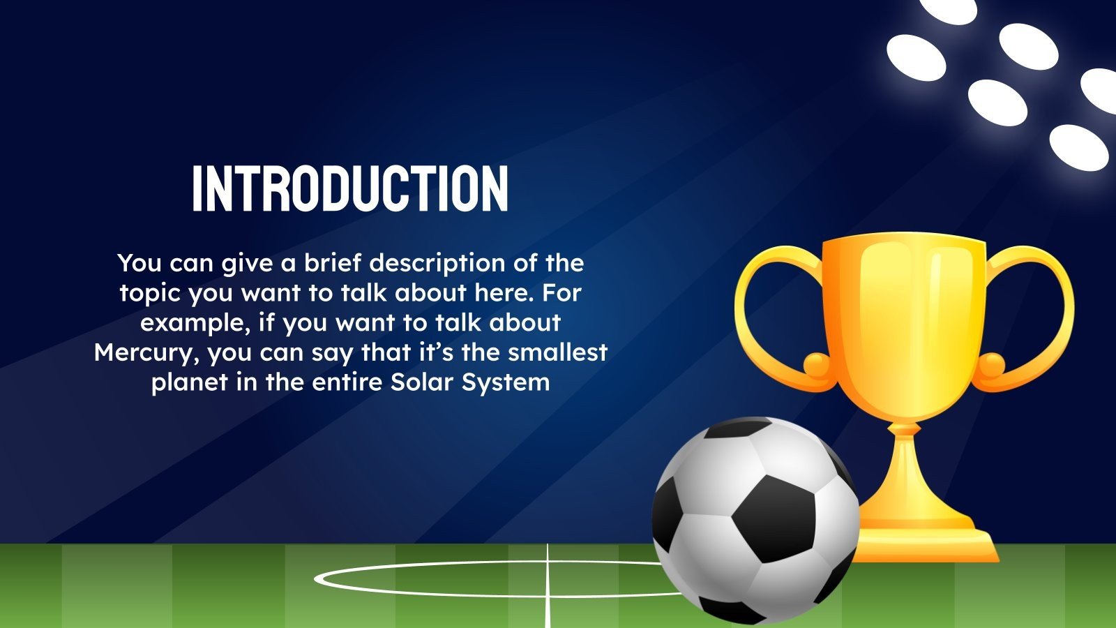 Football Global Cup | Google Slides & PowerPoint template