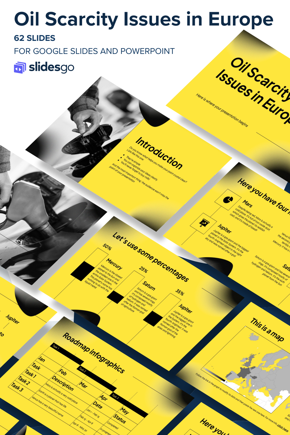 Oil Scarcity Issues in Europe | Google Slides & PowerPoint