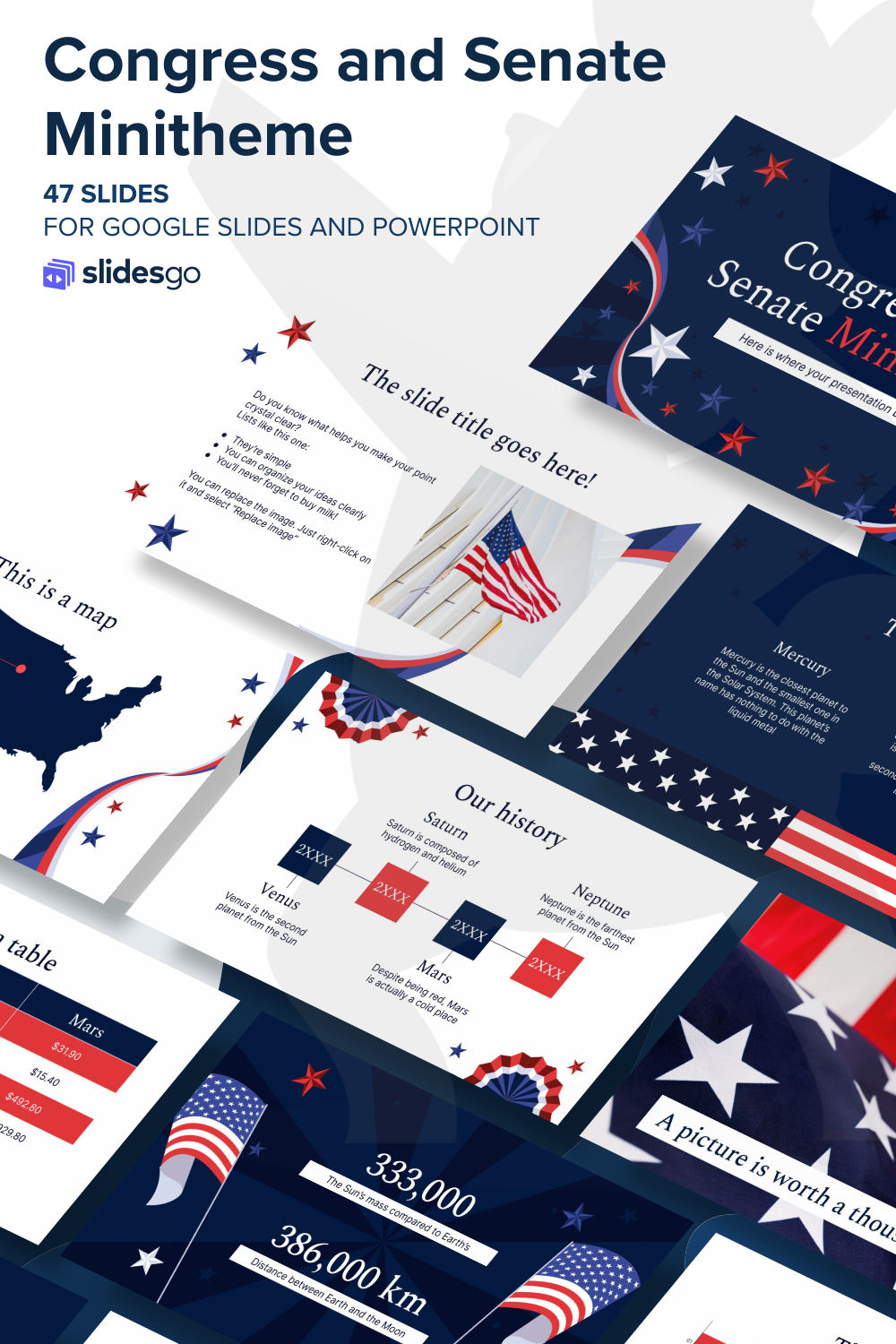 Congress and Senate Minitheme | Google Slides & PowerPoint