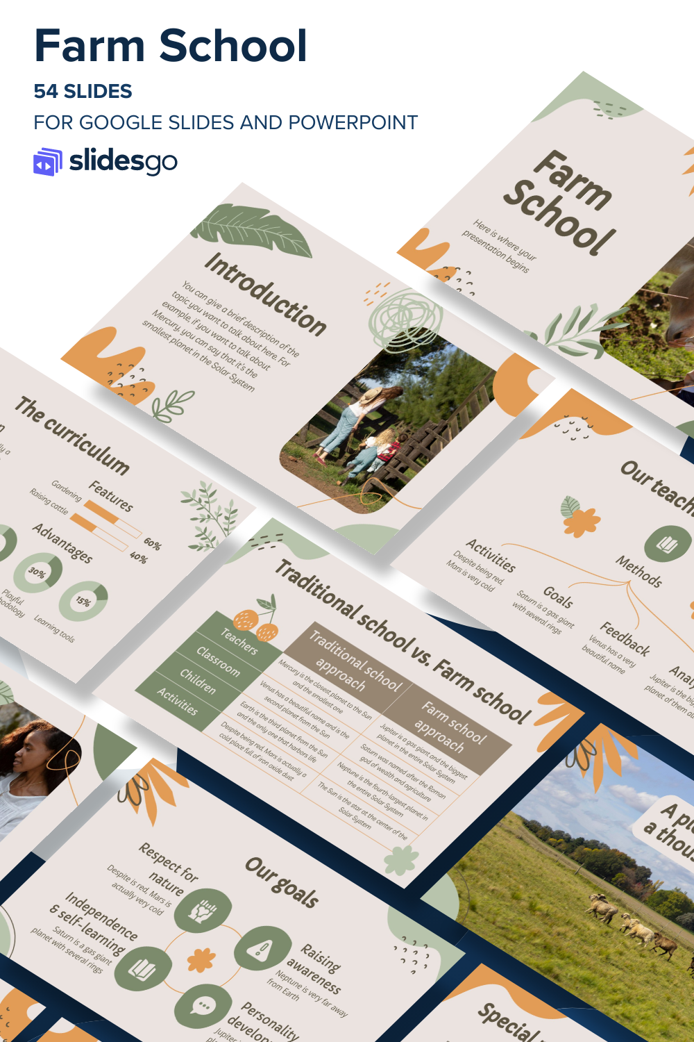 Farm School | Google Slides & PowerPoint