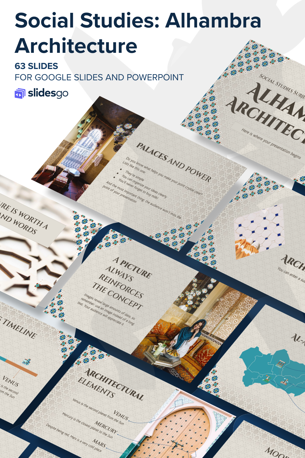 Social Studies for Middle School: Alhambra Architecture