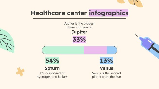 Hand Drawn Style Healthcare Center Infographics