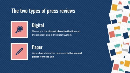 Language Arts for Elementary: Press Review | Google Slides