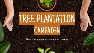 Campagne de plantation d'arbres | Google Slides et PPT