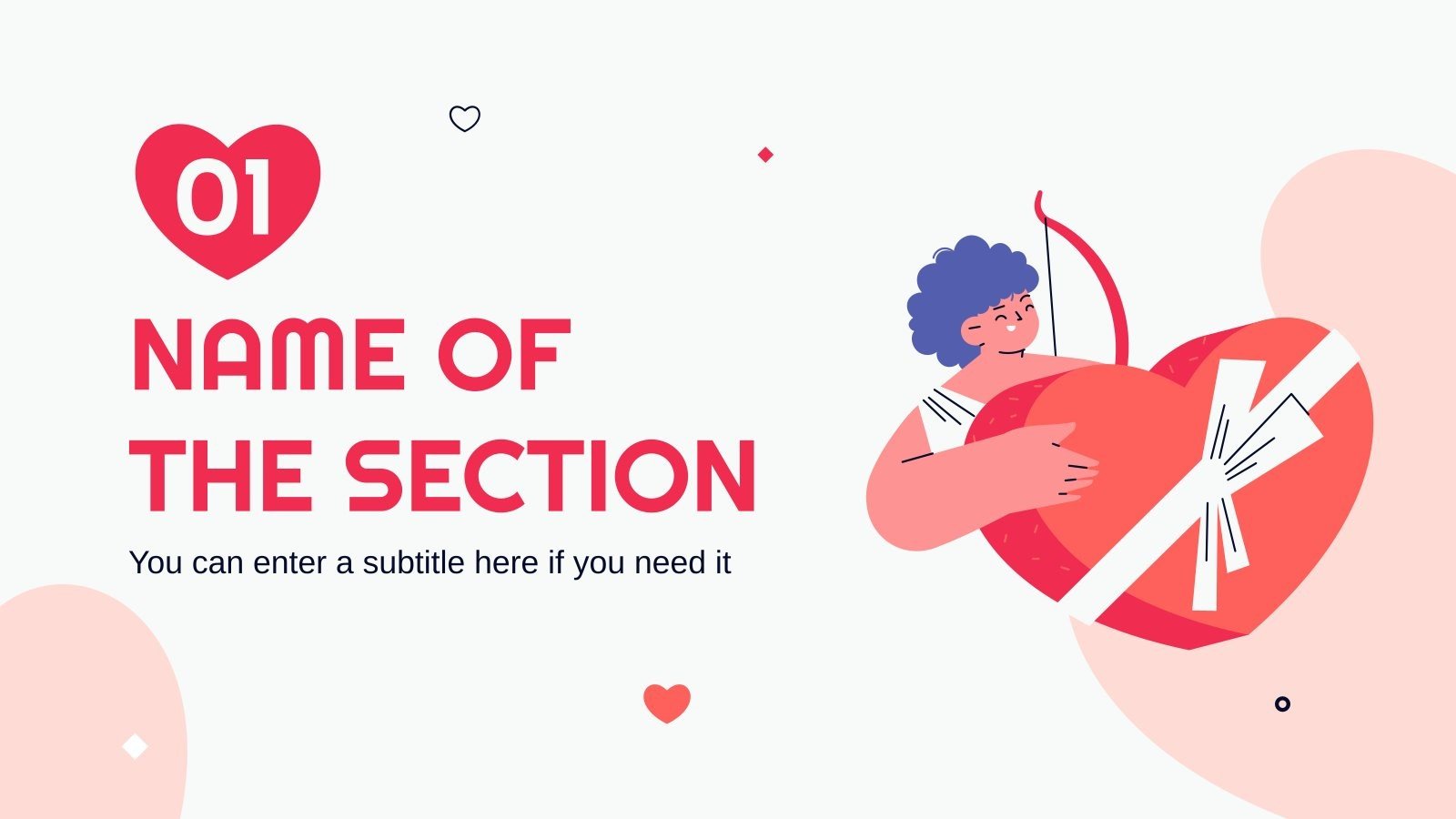 사랑의 큐피드 신 | Google Slides & PowerPoint