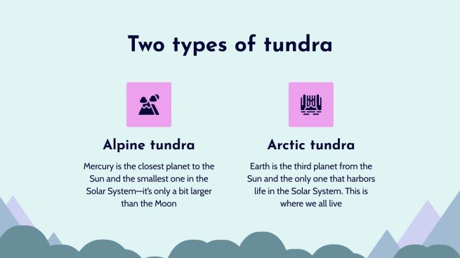 Earth’s Biomes: Tundra | Google Slides & PPT