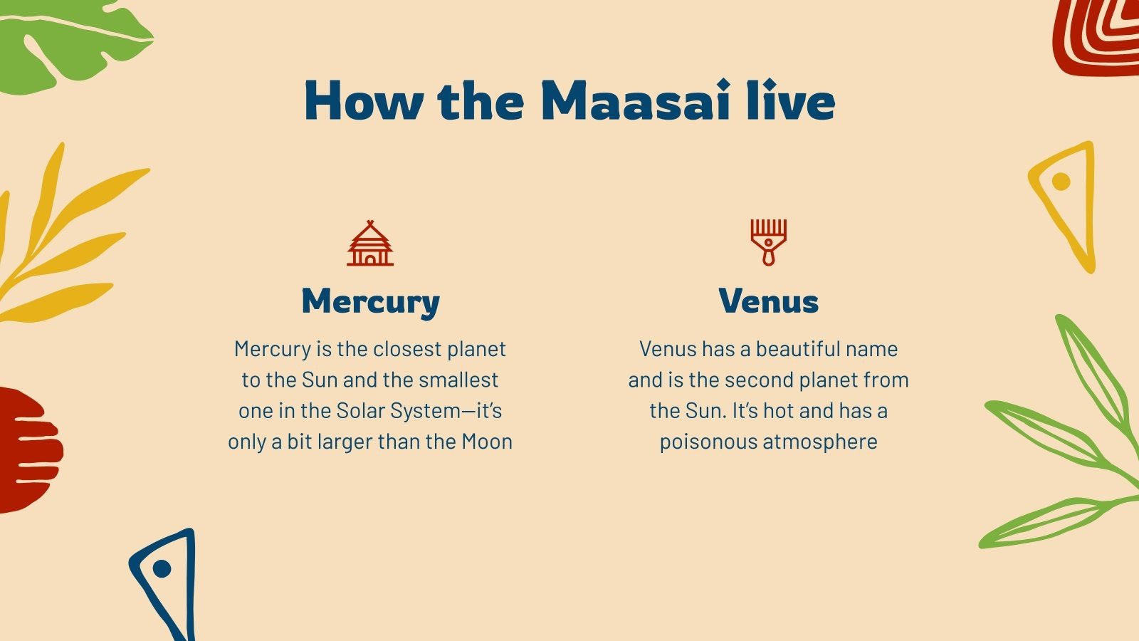 African Culture - Maasai Tribe | Google Slides & PowerPoint