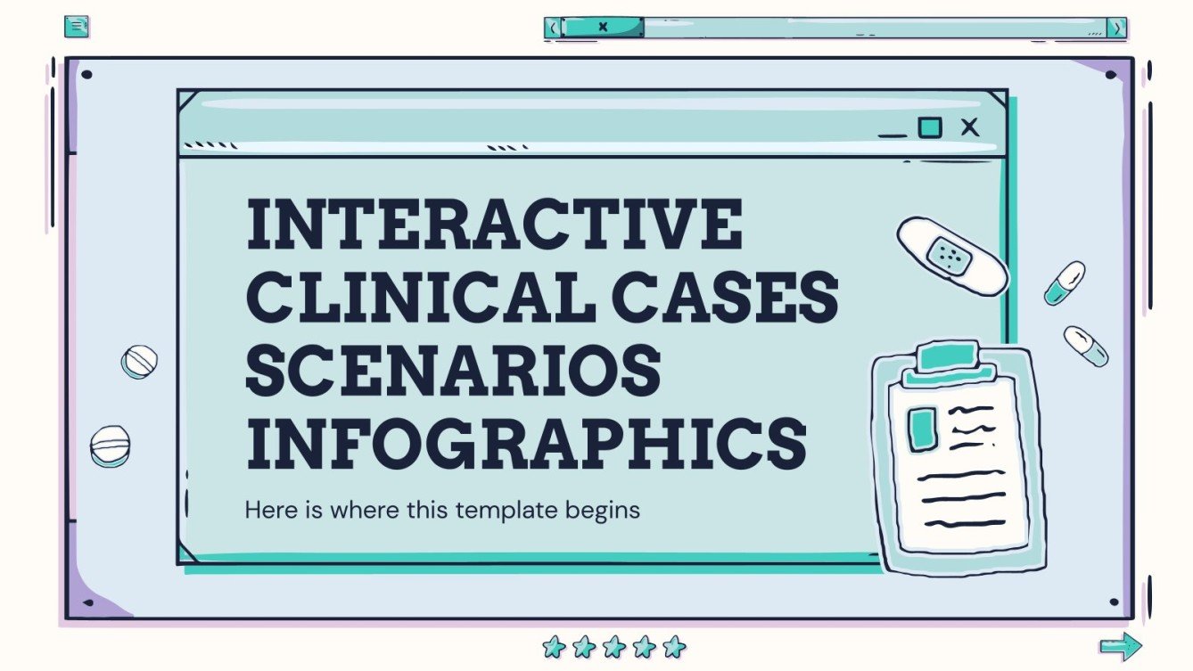 Interactive Clinical Cases Scenarios Infographics
