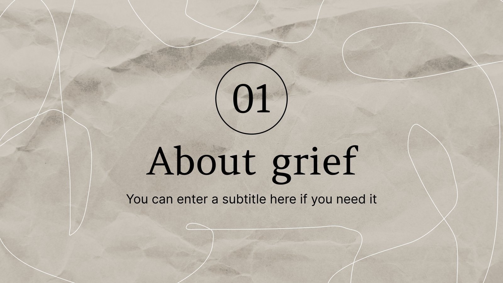 College Student Grief Awareness Day | Google Slides & PPT