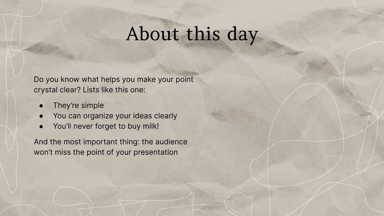 College Student Grief Awareness Day | Google Slides & PPT