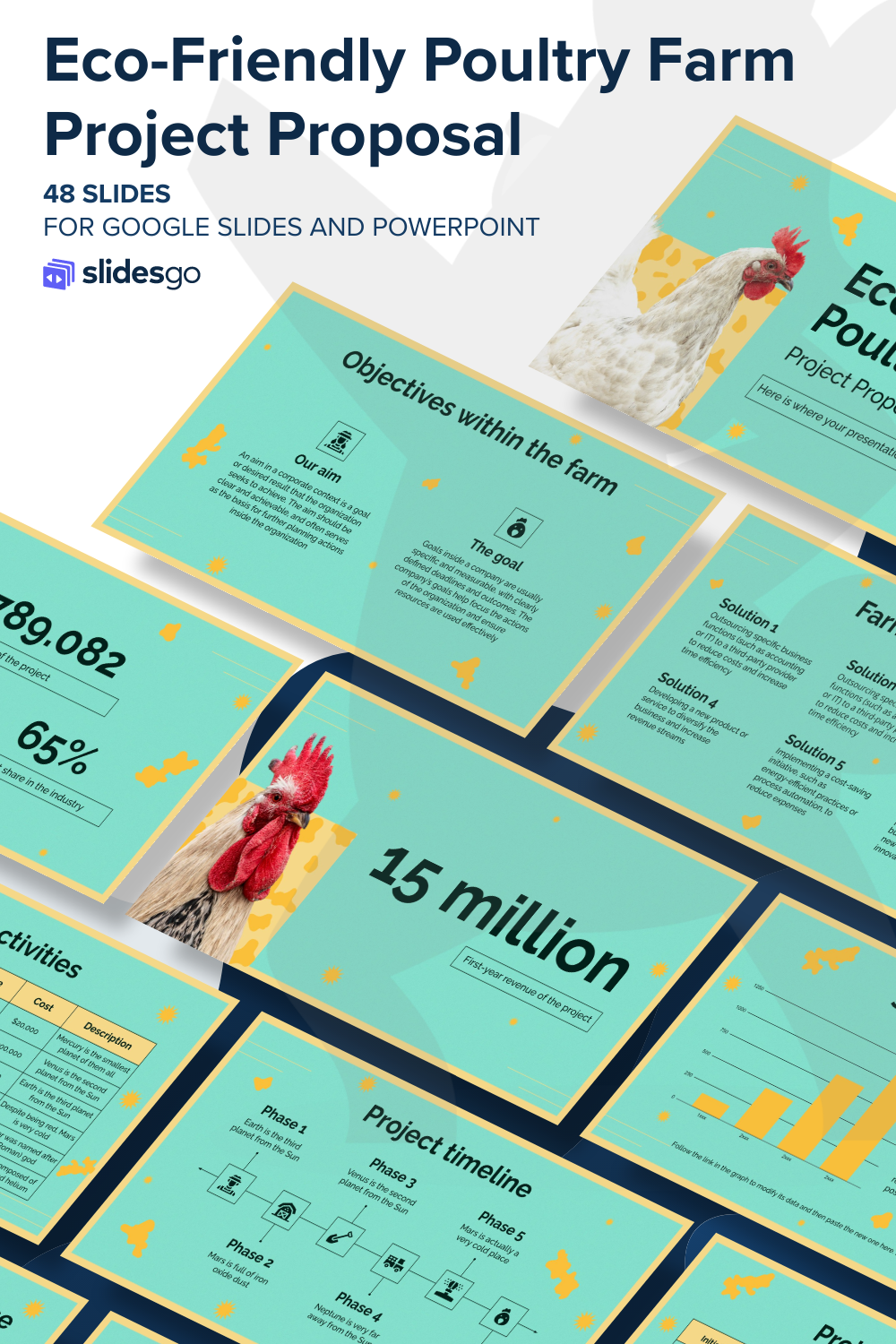 Eco-Friendly Poultry Farm Project Proposal | Google Slides