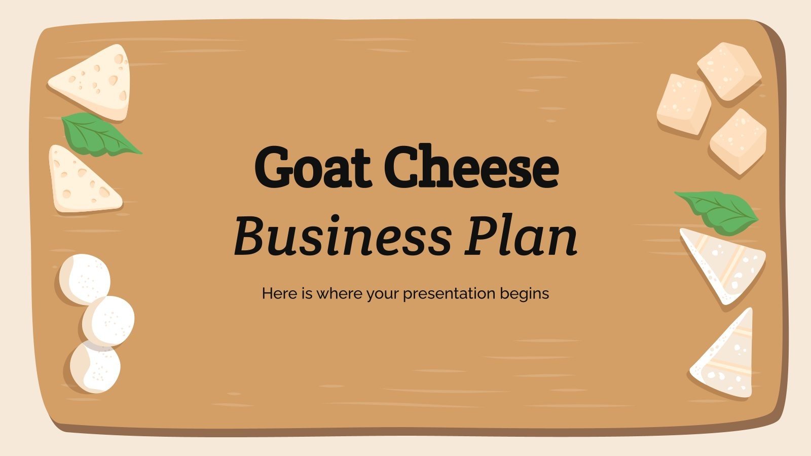 Google Slides themes and PowerPoint templates about cheese