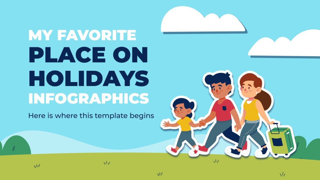 My Favorite Place on Holidays Infographics