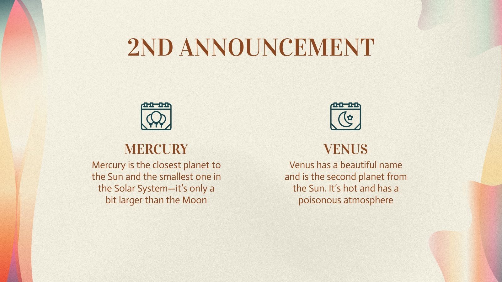 Event Invitation Newsletter | Google Slides & PowerPoint