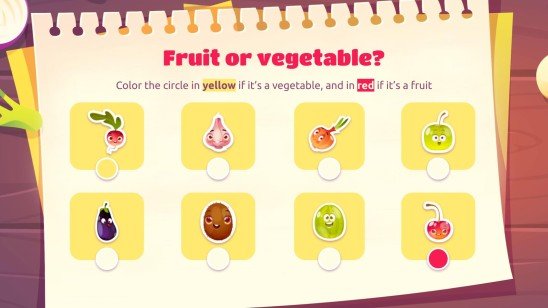 Science for Pre-K: Difference Between Fruits and Vegetables