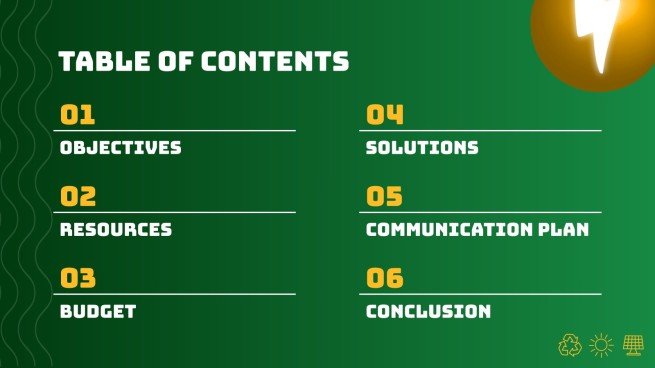 Solar Street Light Project Proposal | Google Slides & PPT