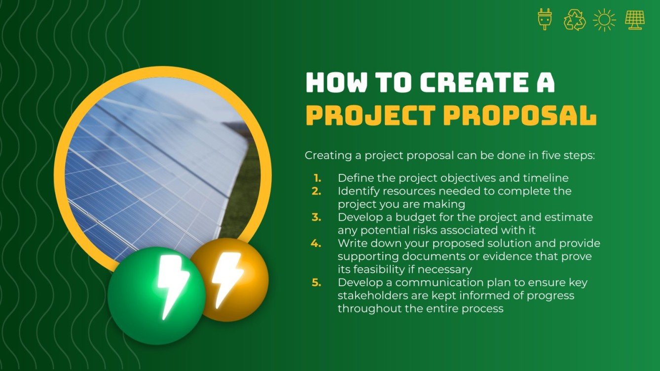 Solar Street Light Project Proposal | Google Slides & PPT