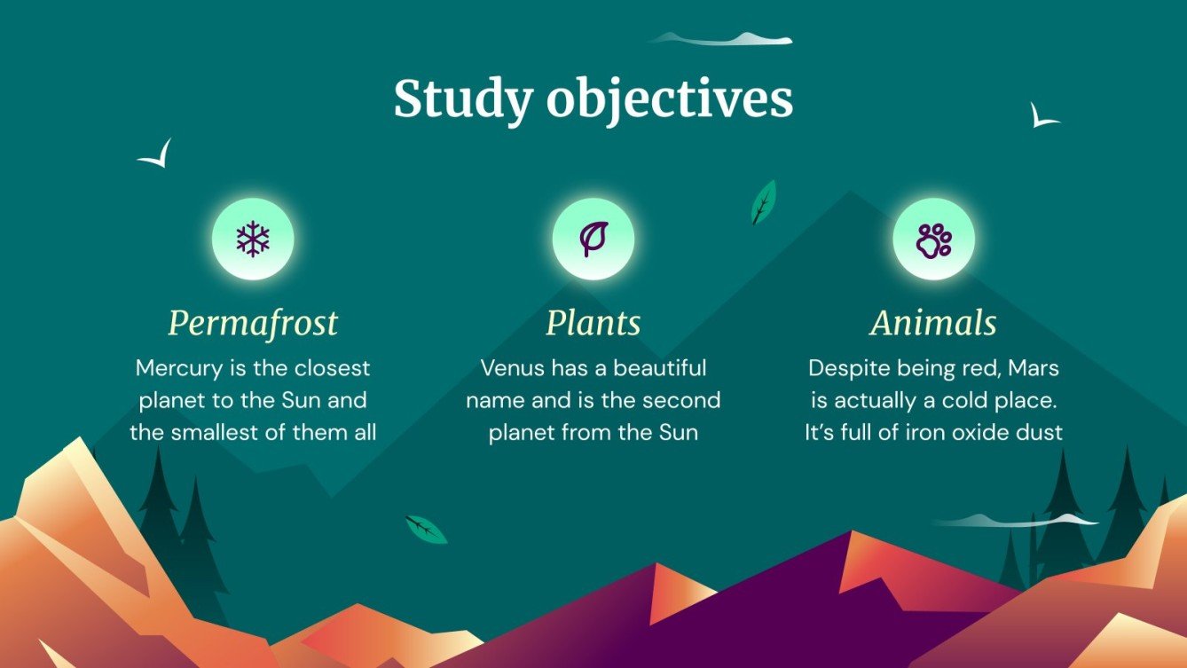 Arctic Tundra Biome Protection Thesis | Google Slides & PPT