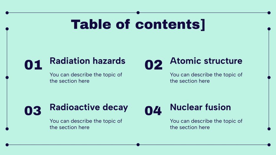 Radioactivity Minitheme | Google Slides & PowerPoint
