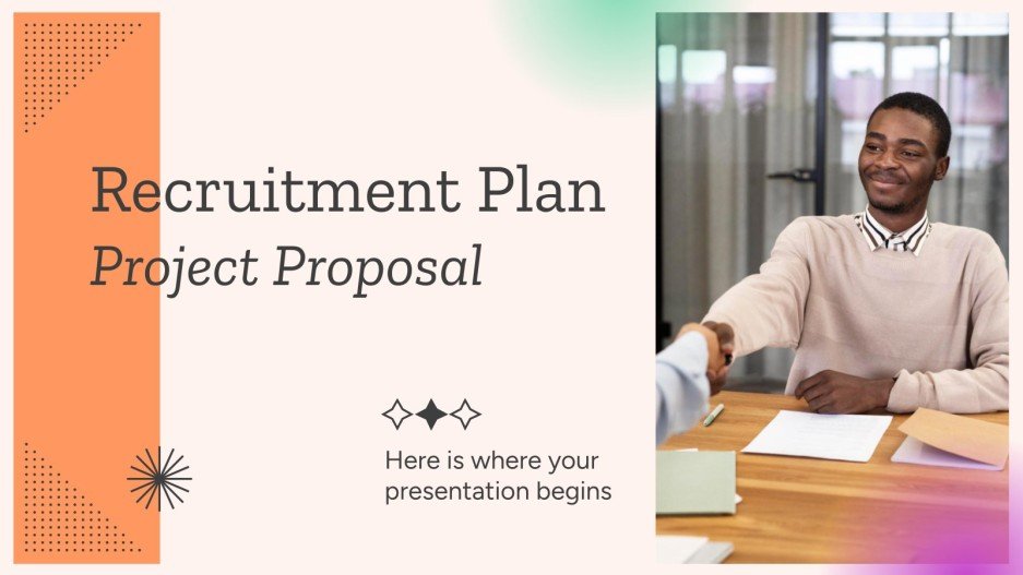 Recruitment Plan Project Proposal | Google Slides and PPT