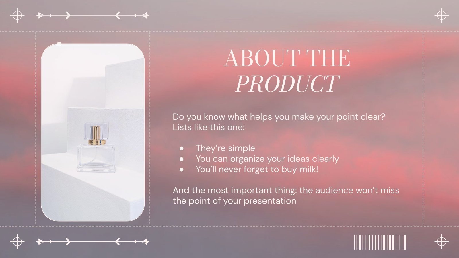 Perfect Perfume Scent MK Campaign | Google Slides & PPT