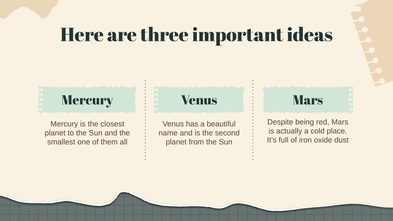 Vintage Scrap Paper Theme | Google Slides & PowerPoint