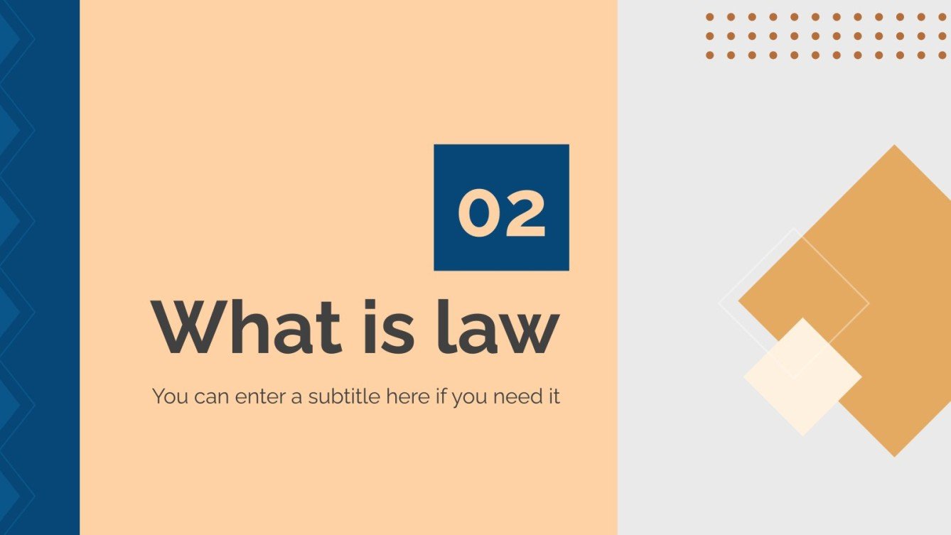 Law Major for College: Law Enforcement | Google Slides & PPT