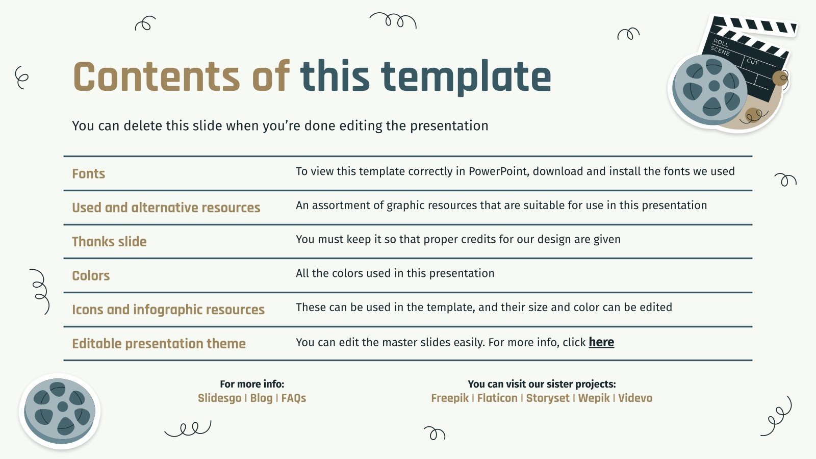 Film Script Project Proposal | Google Slides & PowerPoint