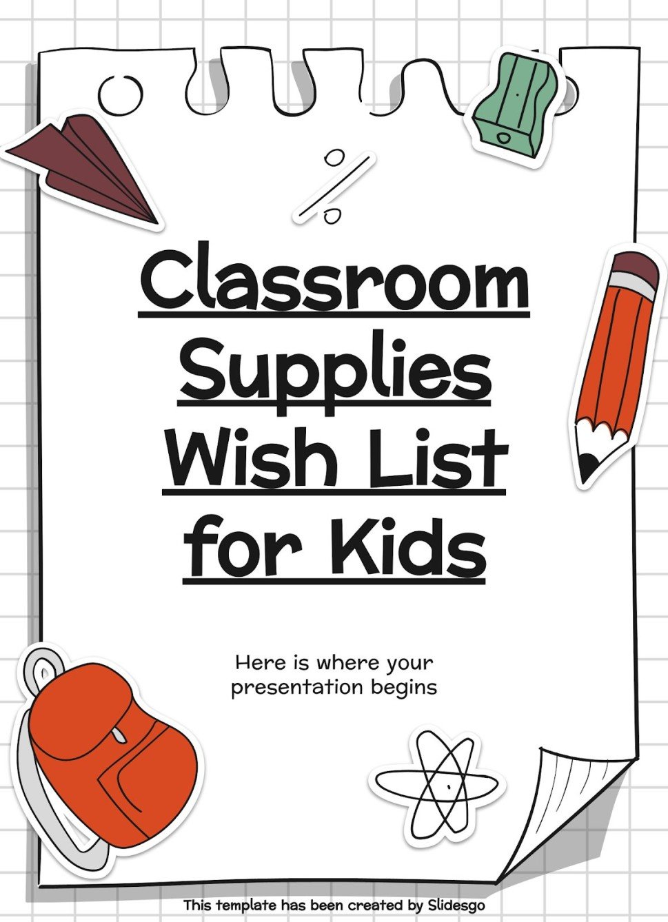 Classroom Supplies Wish List for Kids