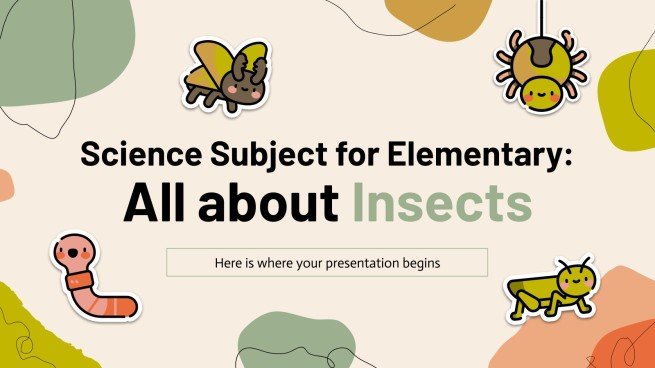 Ciencias para primaria: Todo sobre los insectos