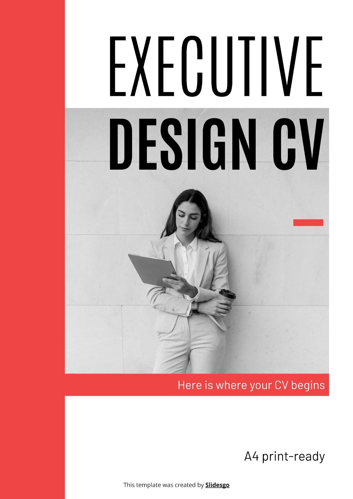 Executive Design CV | Google Slides & PowerPoint
