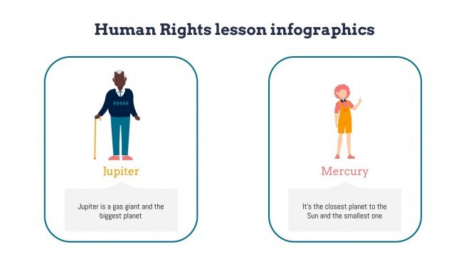 Human Rights Lesson Infographics | Google Slides & PPT