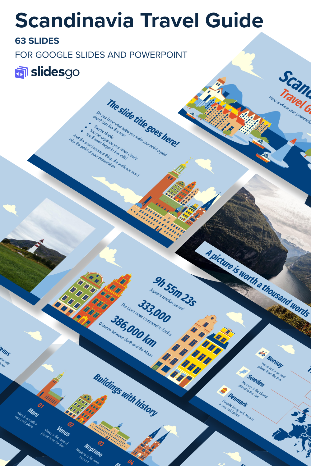 Scandinavia Travel Guide | Google Slides and PowerPoint