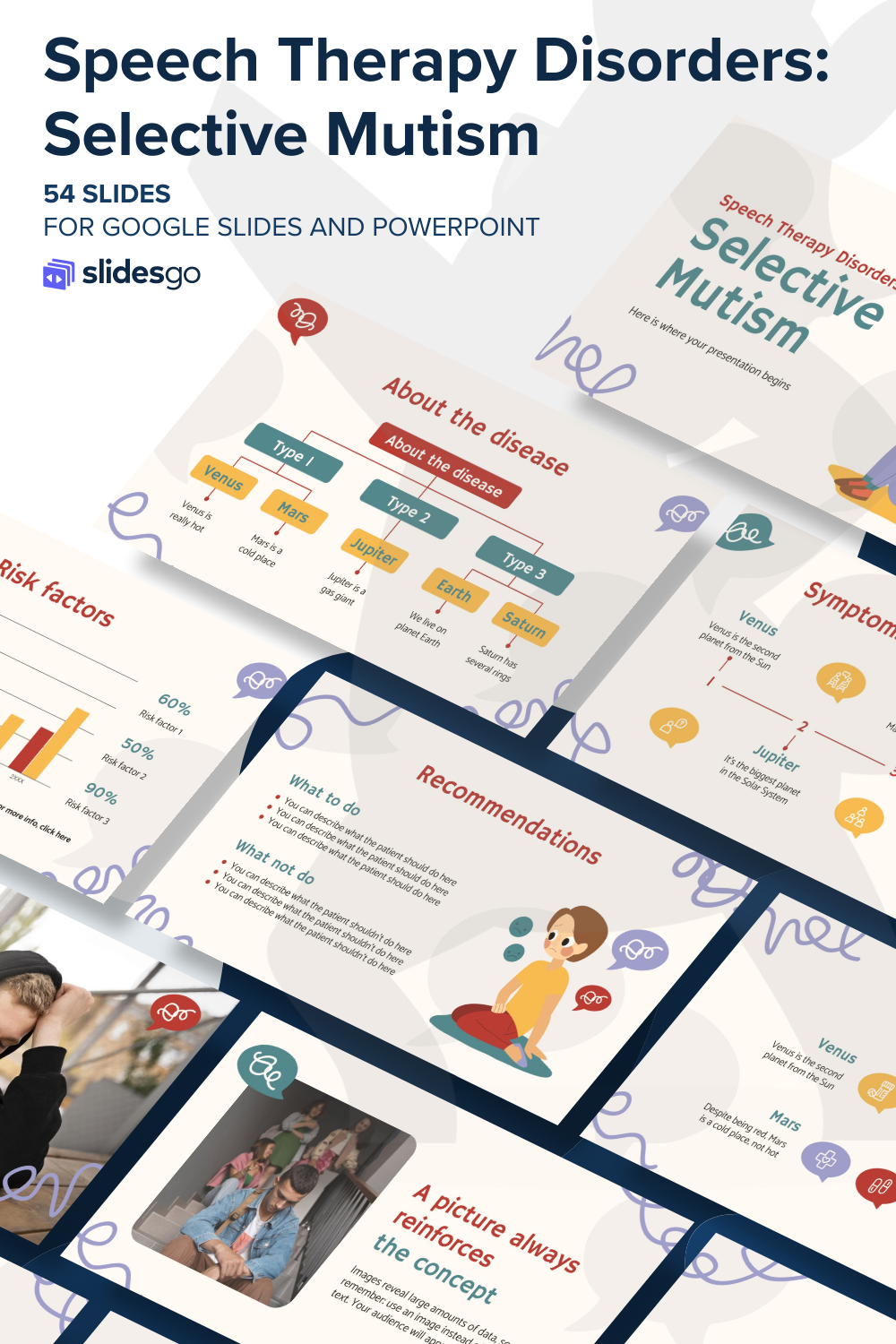 Speech Therapy Disorders: Selective Mutism | Google Slides