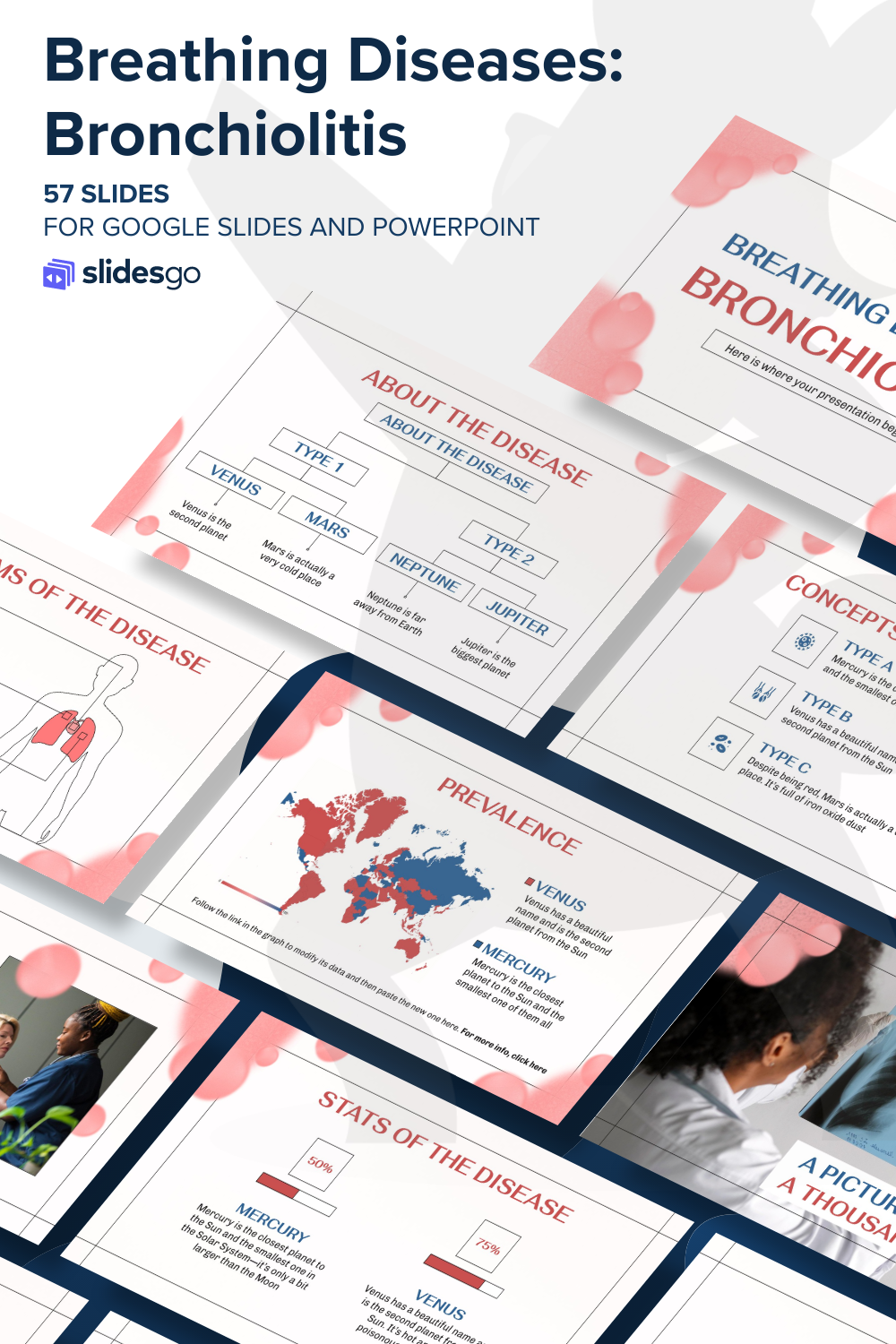 Breathing Diseases: Bronchiolitis | Google Slides & PPT