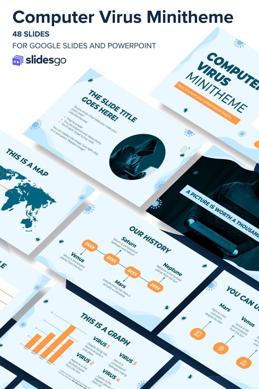 Computer Virus Minitheme | Google Slides & PowerPoint