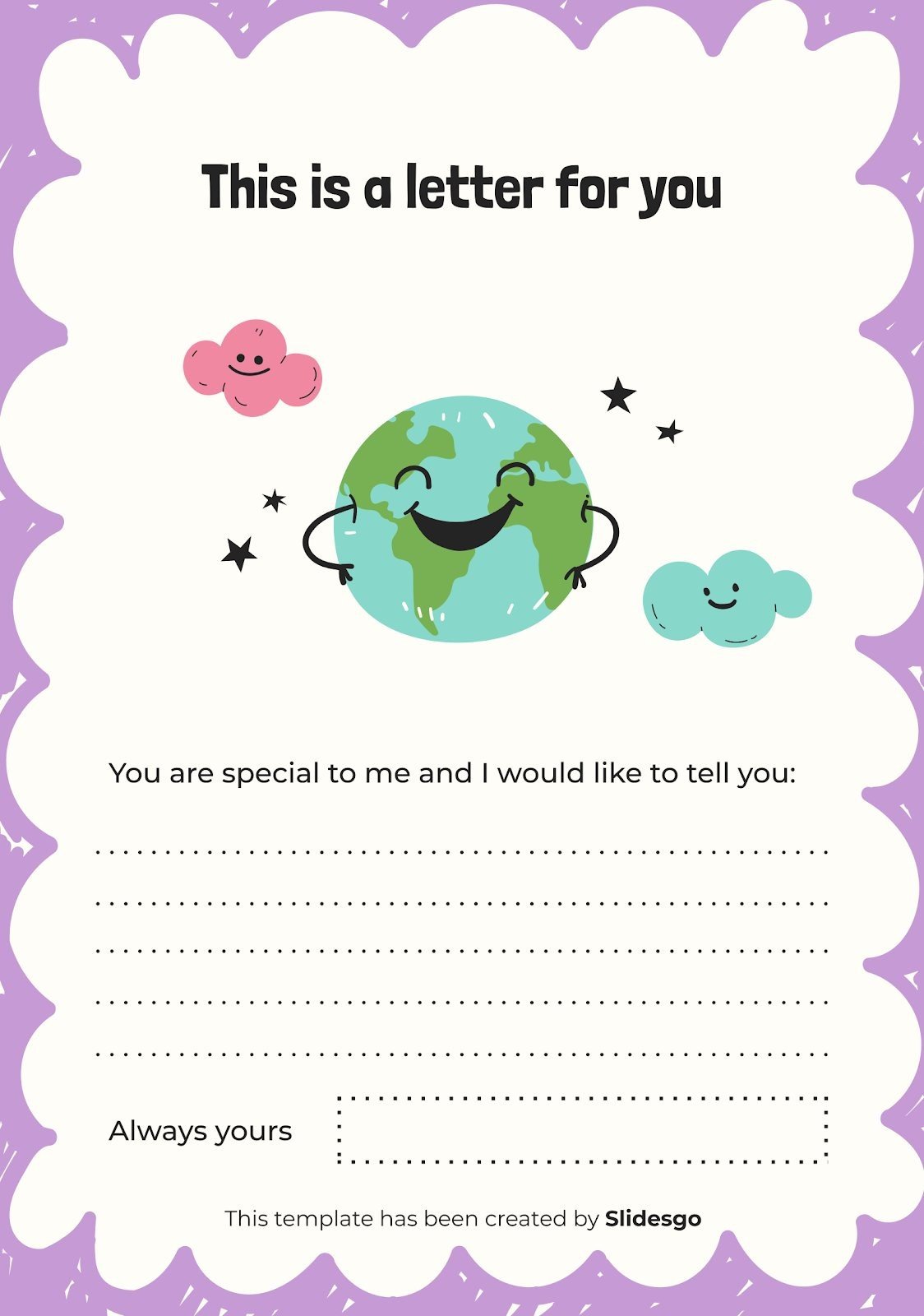 Letter Templates for Elementary Kids | Google Slides & PPT