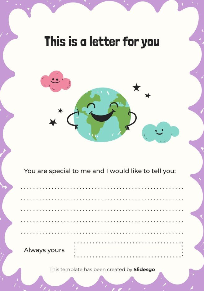Letter Templates for Elementary Kids | Google Slides & PPT