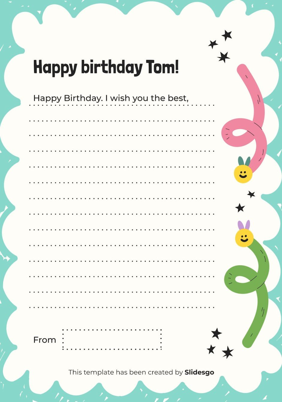 Letter Templates for Elementary Kids | Google Slides & PPT