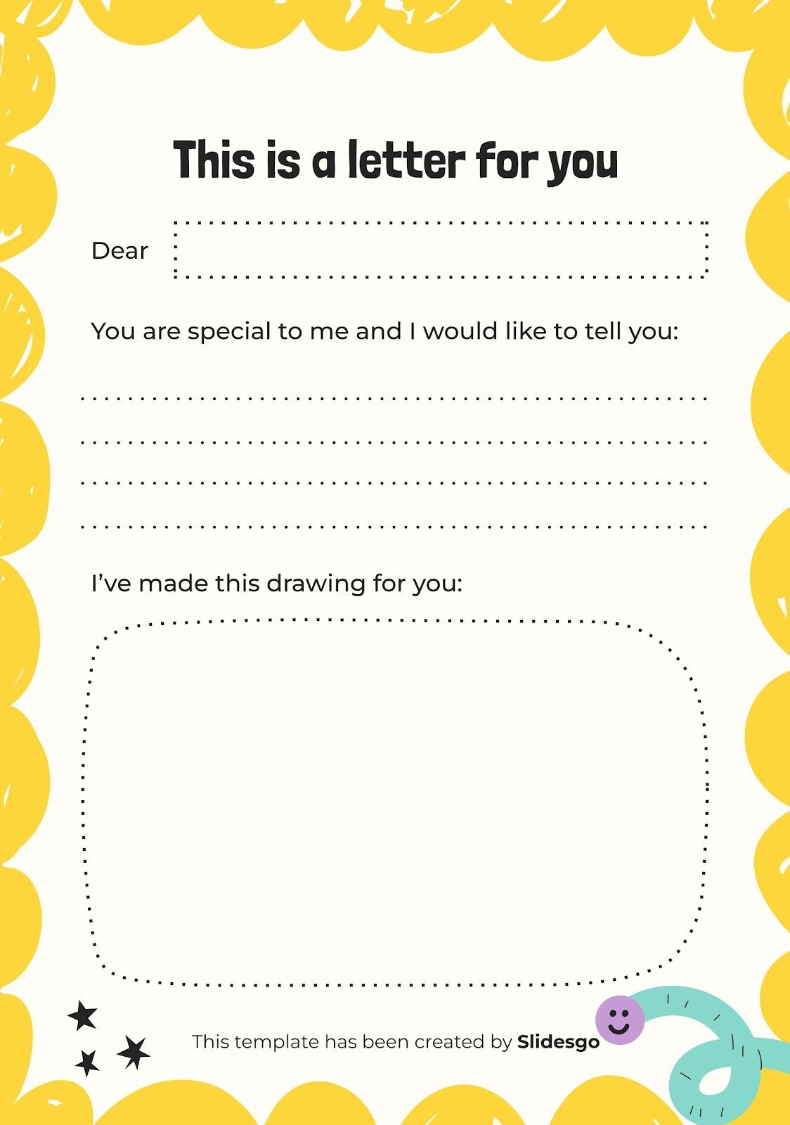Letter Templates for Elementary Kids | Google Slides & PPT